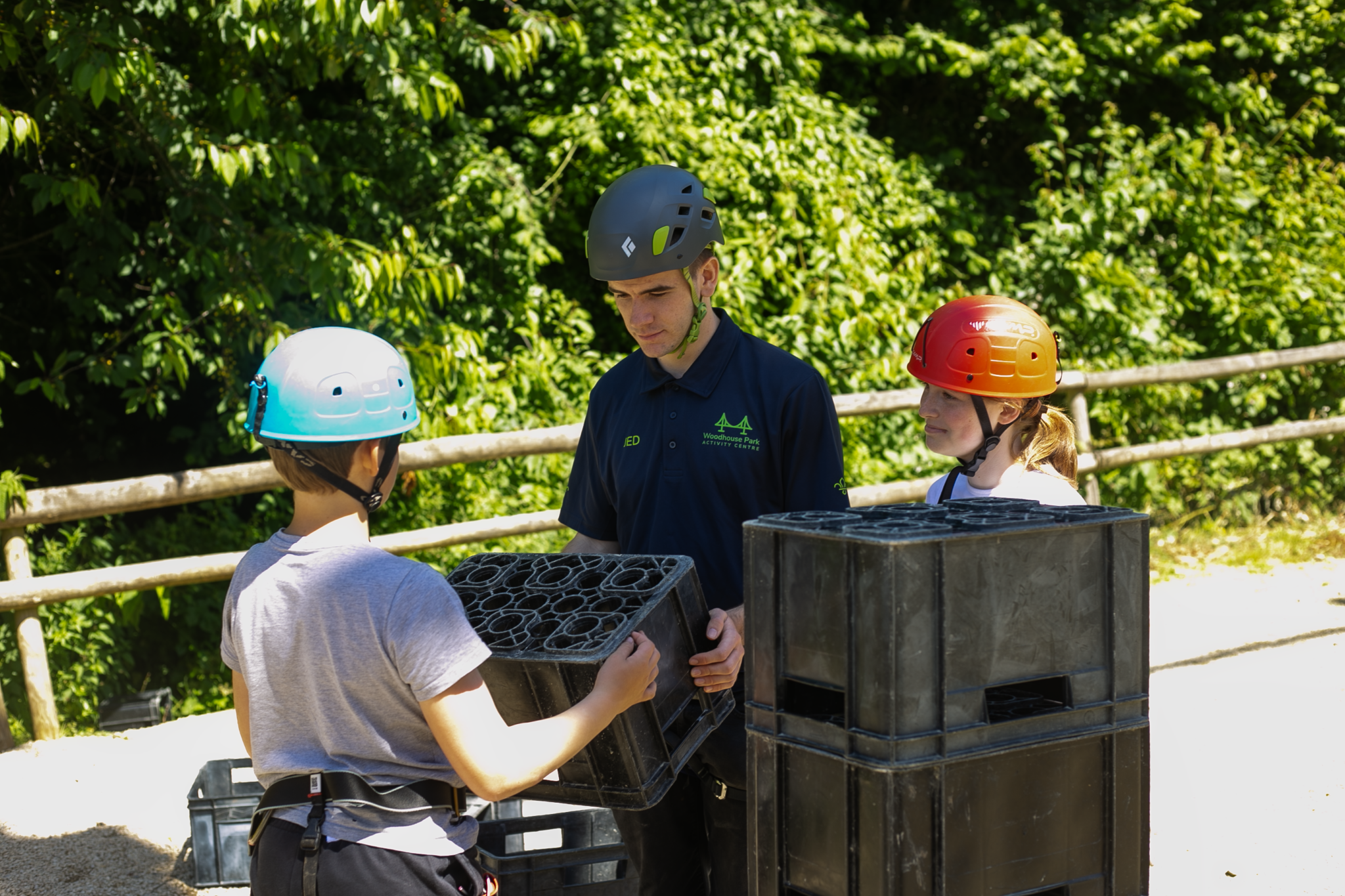Crate Stacking - Woodhouse Park Activity Centre