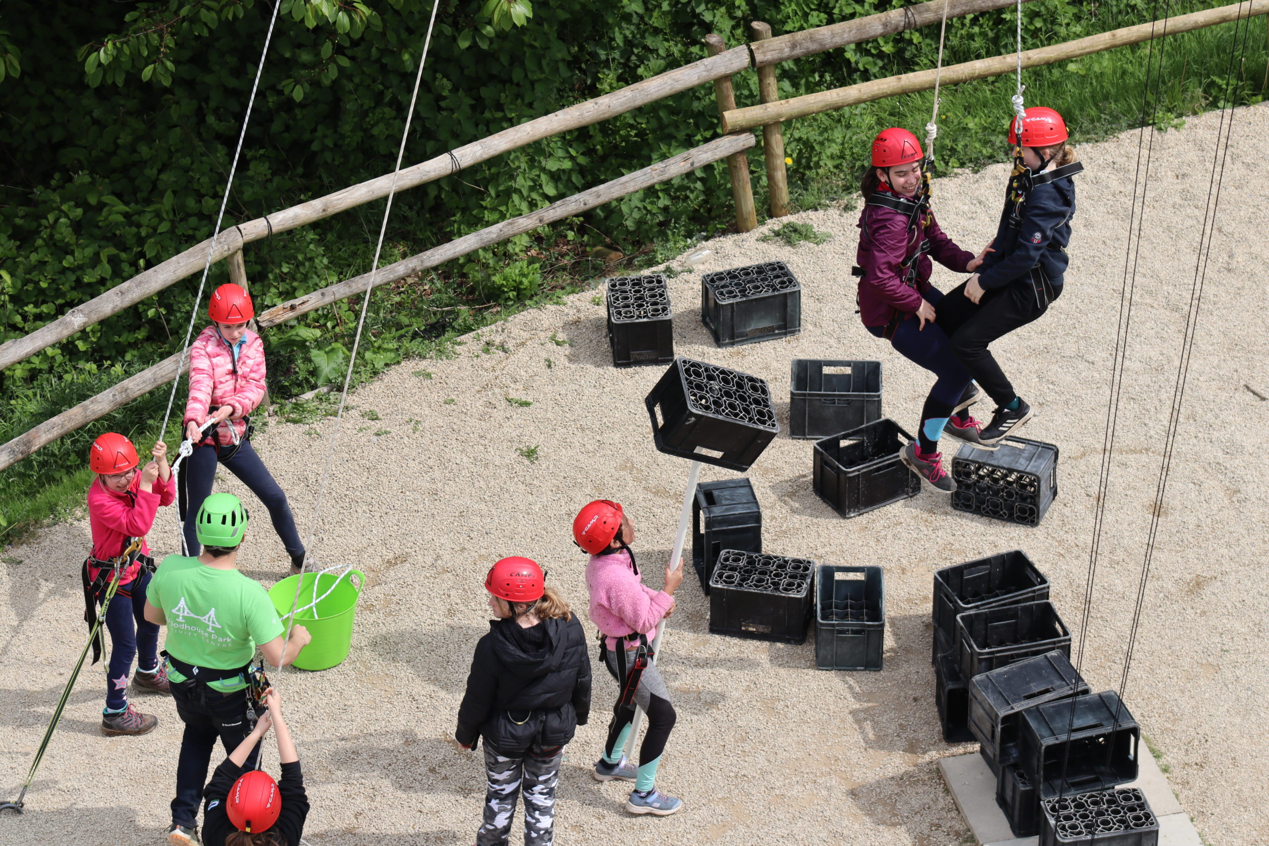 Crate Stacking - Woodhouse Park Activity Centre