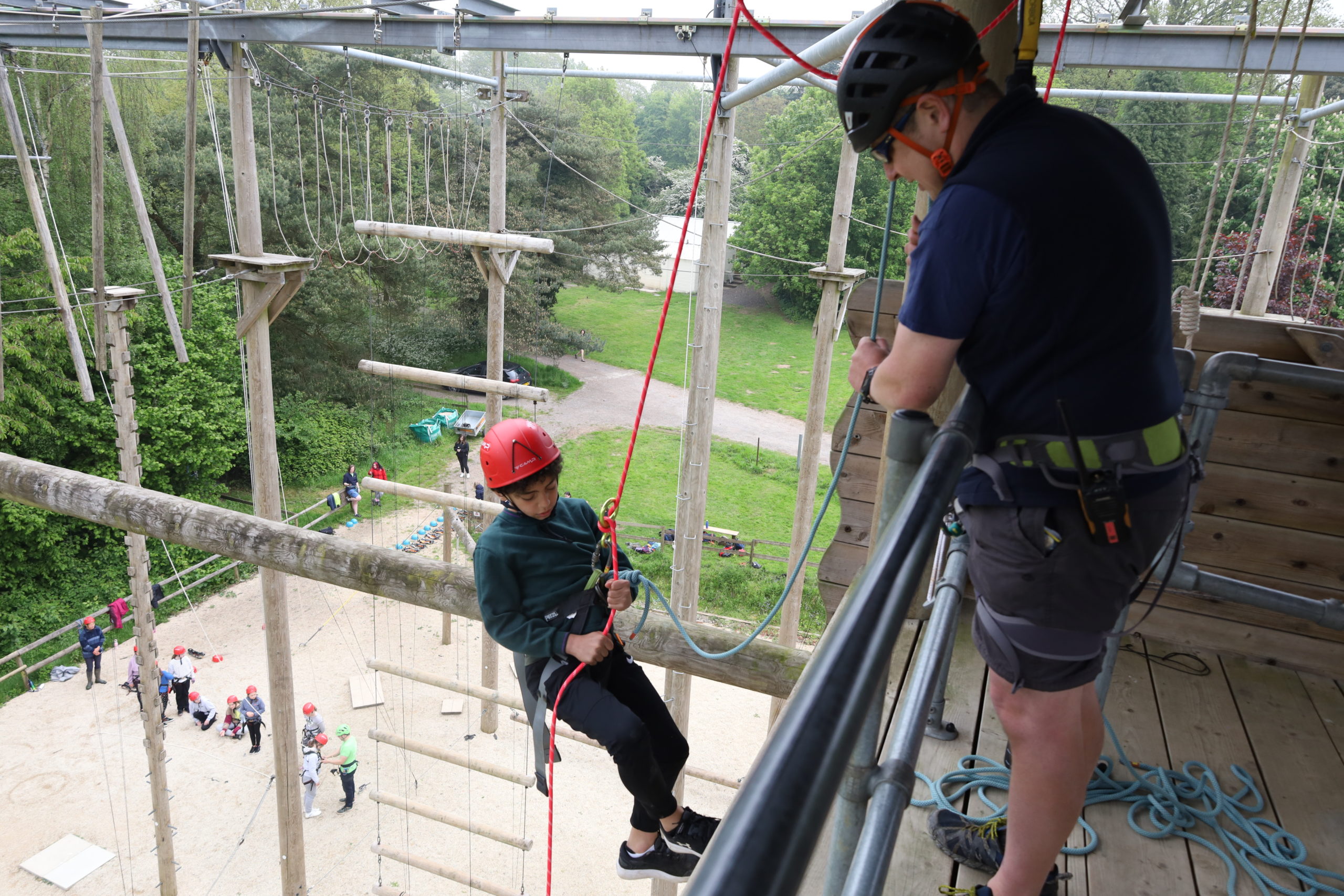 Abseiling - Woodhouse Park Activity Centre