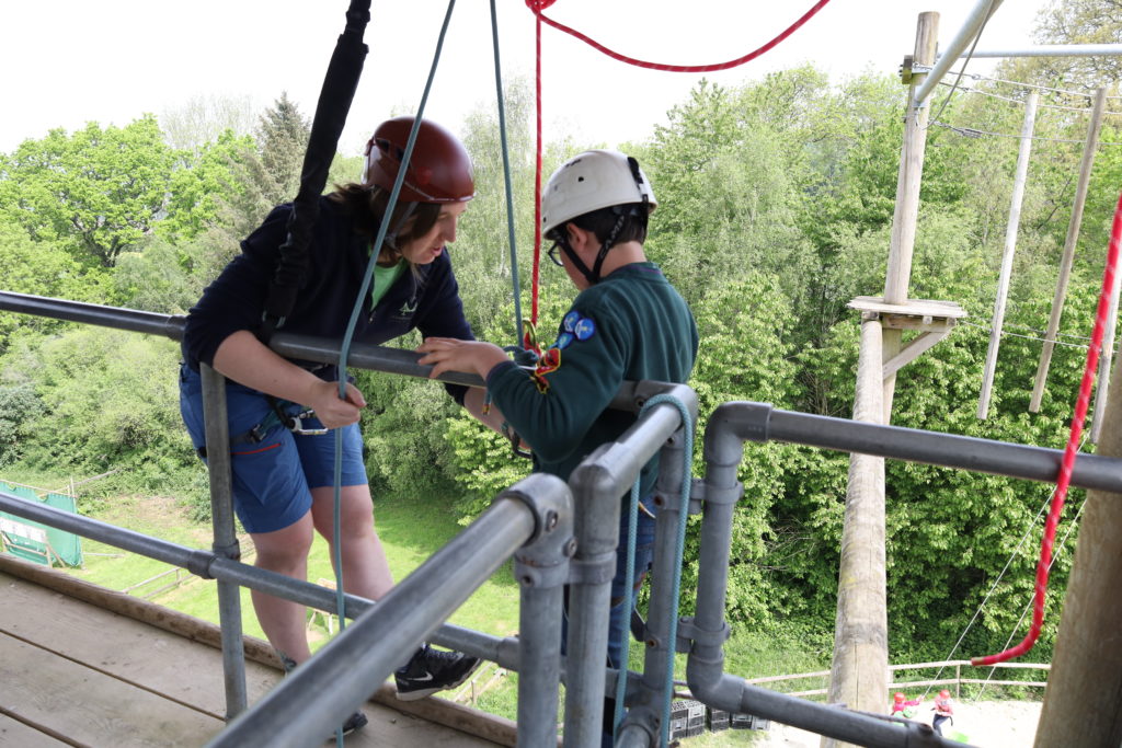 Abseiling - Woodhouse Park Activity Centre